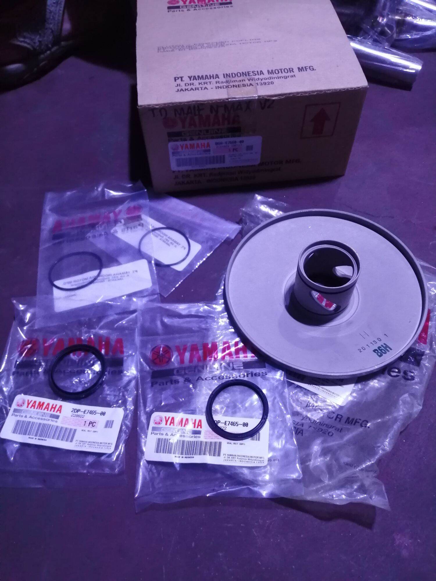 female torque drive with oil seal/orig set nmax v2 original yamaha ...