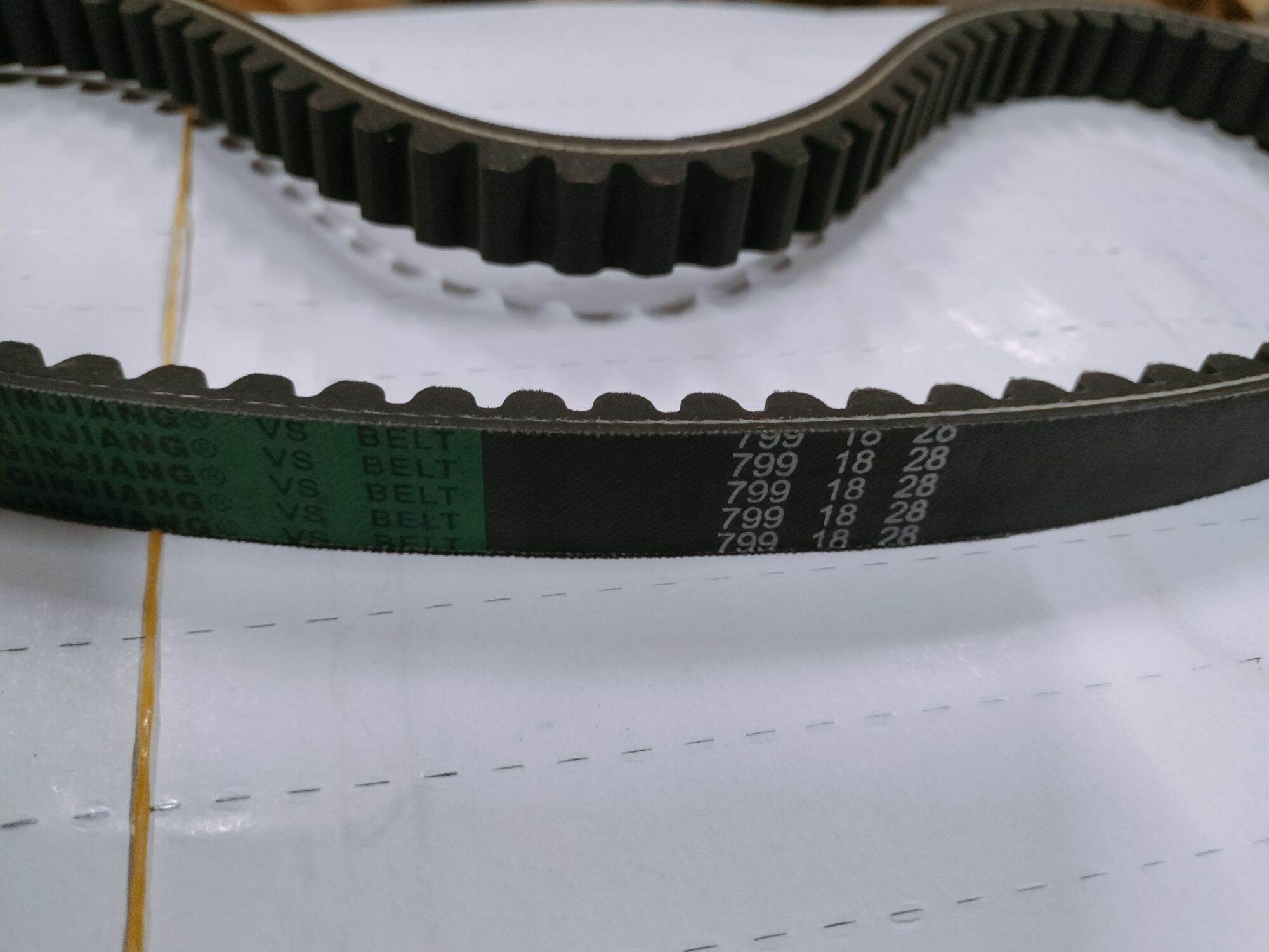 Vbelt/Panbelt JET POWER/SYM RADAR 125/SUZUKI STEP/ DINK 150 (class a ...