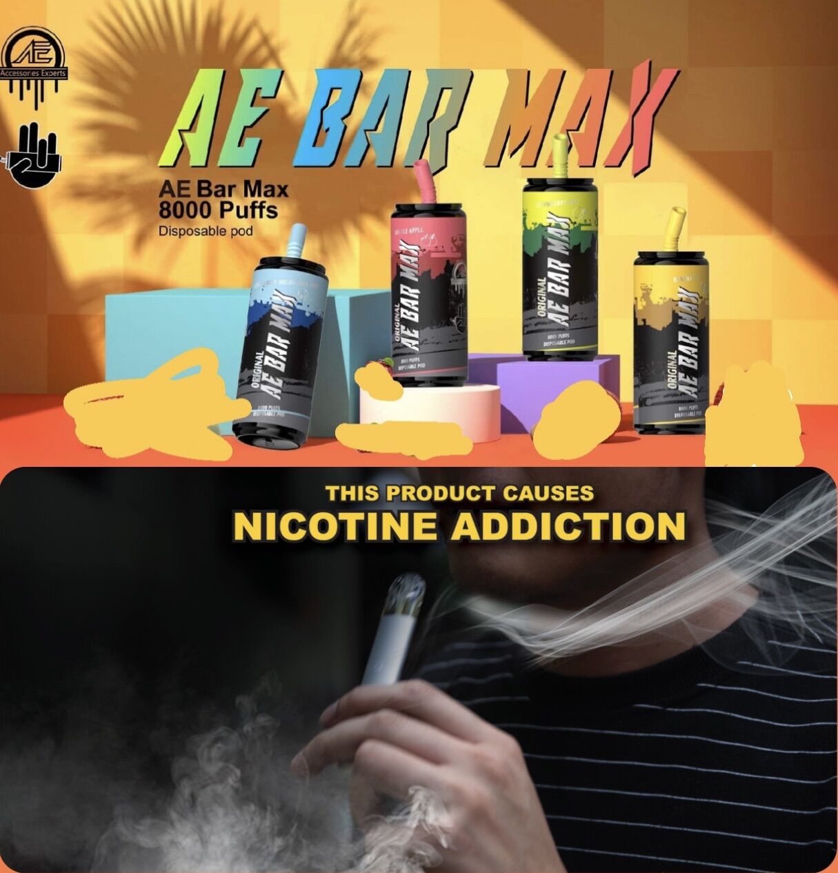 AEBAR MAX 8000 | Lazada PH: Buy sell online Unisex with cheap price ...