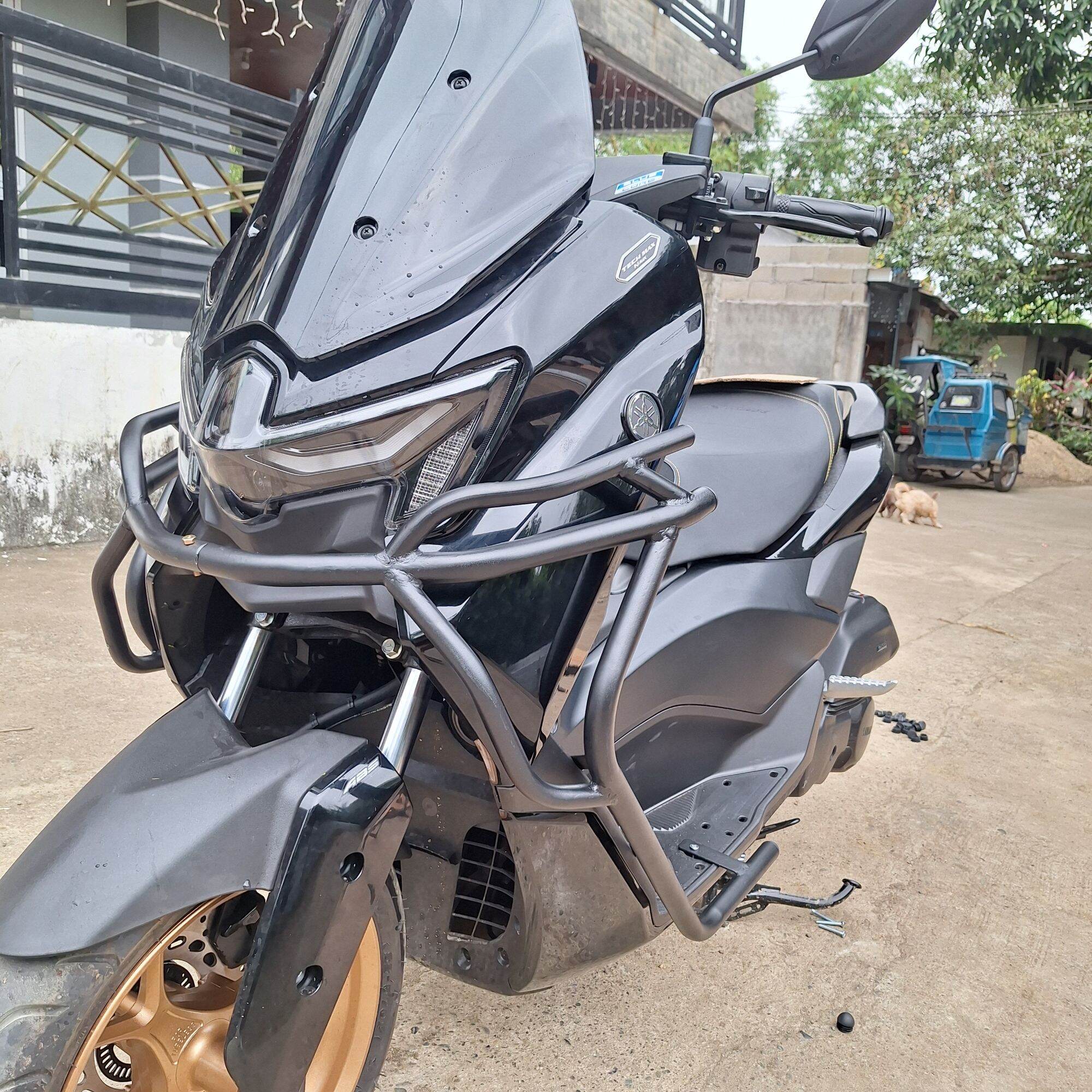 YAMAHA NMAX 155 V3 TURBO CRASHGUARD HEAVY-DUTY (POWDERCOATED) | Lazada PH