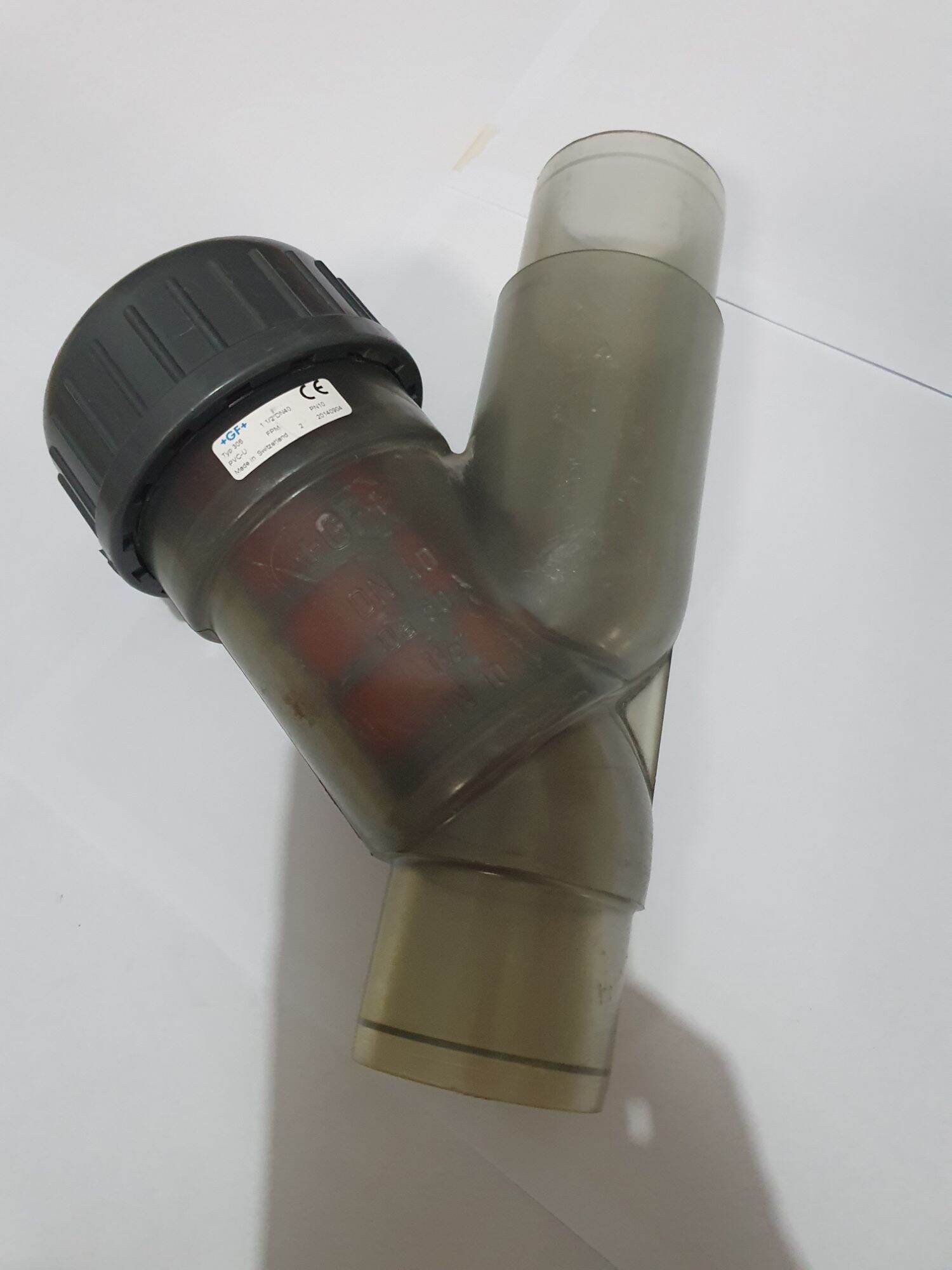 GF+TRANSPARENT PVC Y STRAINER, 1 1/2 INCHES original, | Lazada PH