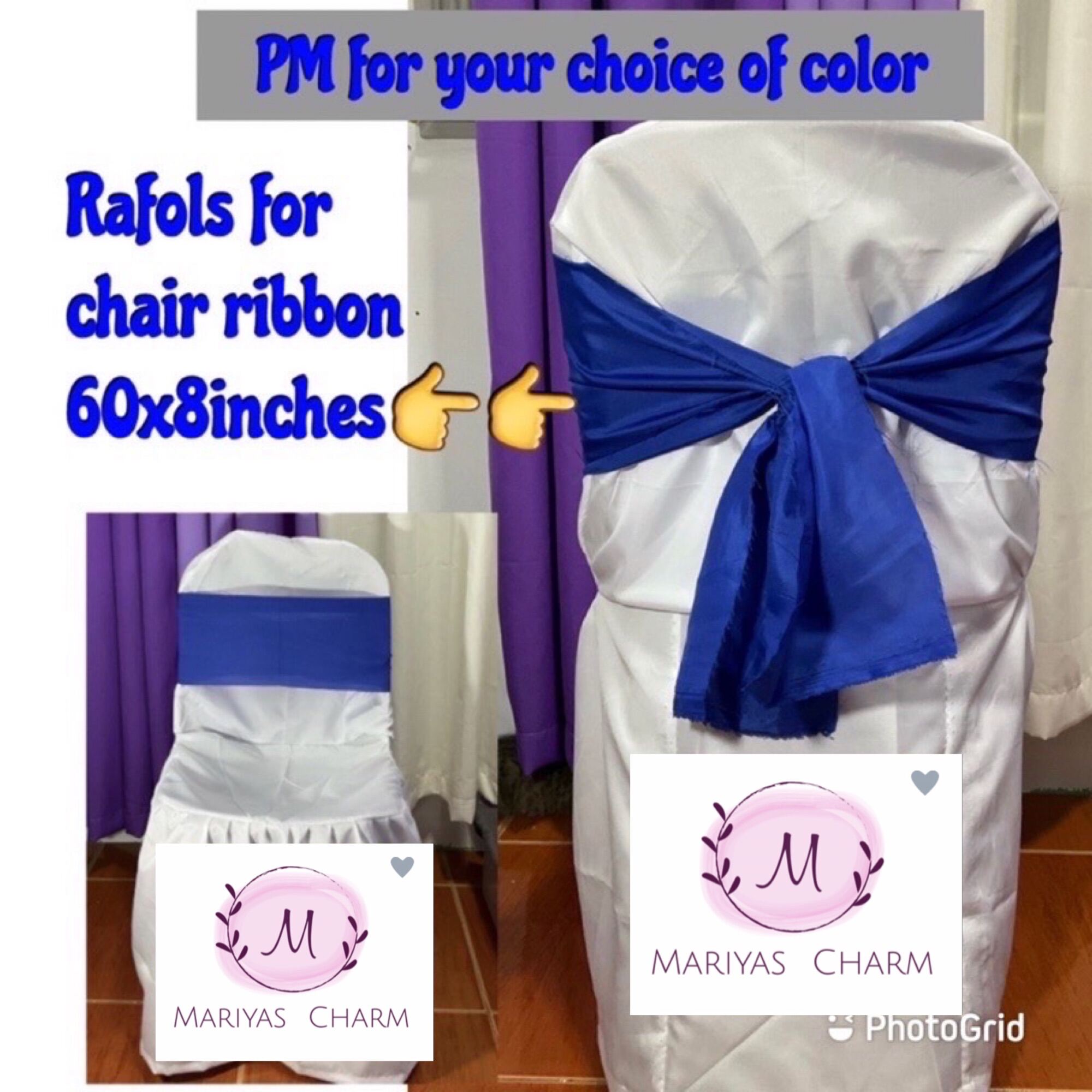 Monoblock Chair Cover | Standard Size: Good for all Events | Lazada PH