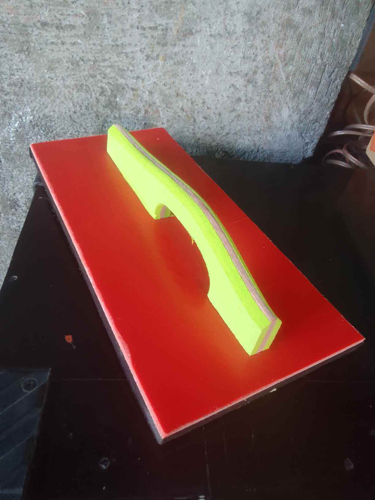 RODELA PVC BODY AND RUBBER HANDLE "HIGH QUALITY" PLASTERING TROWEL ...