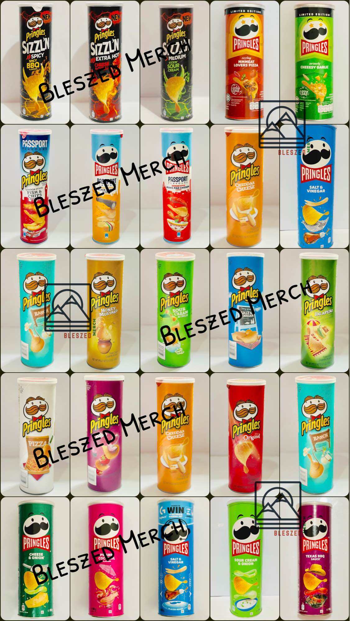 UK/US/MY Pringles Potato Crisps 158g/147g/165g/97g | Lazada PH