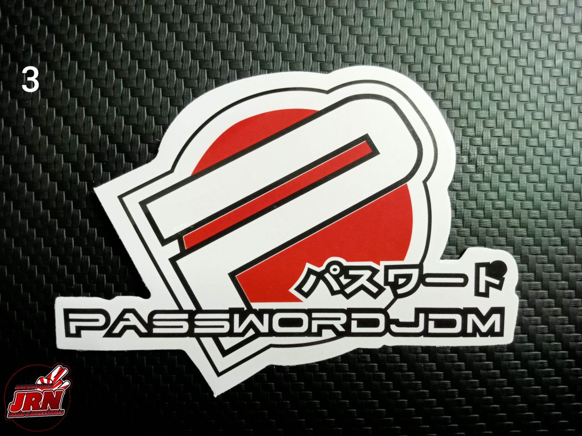 Passord Jdm Logo For Magpul Military Sticker Auto Car SUV Motorcycle