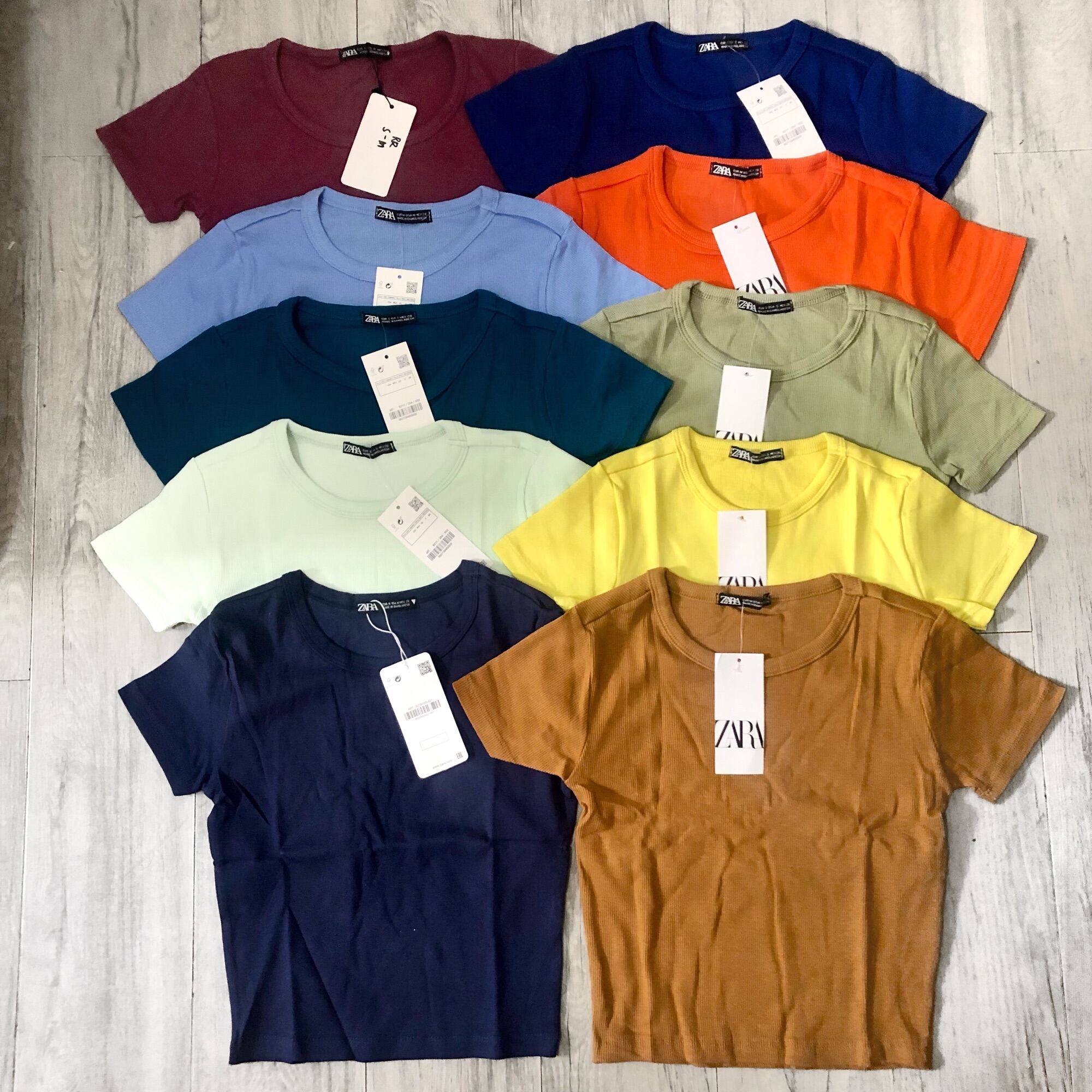 Overruns Zara basic crop top | Lazada PH