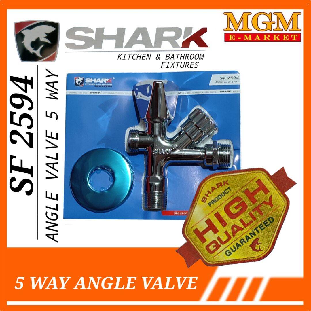 SHARK 5 WAY ANGLE VALVE | Lazada PH