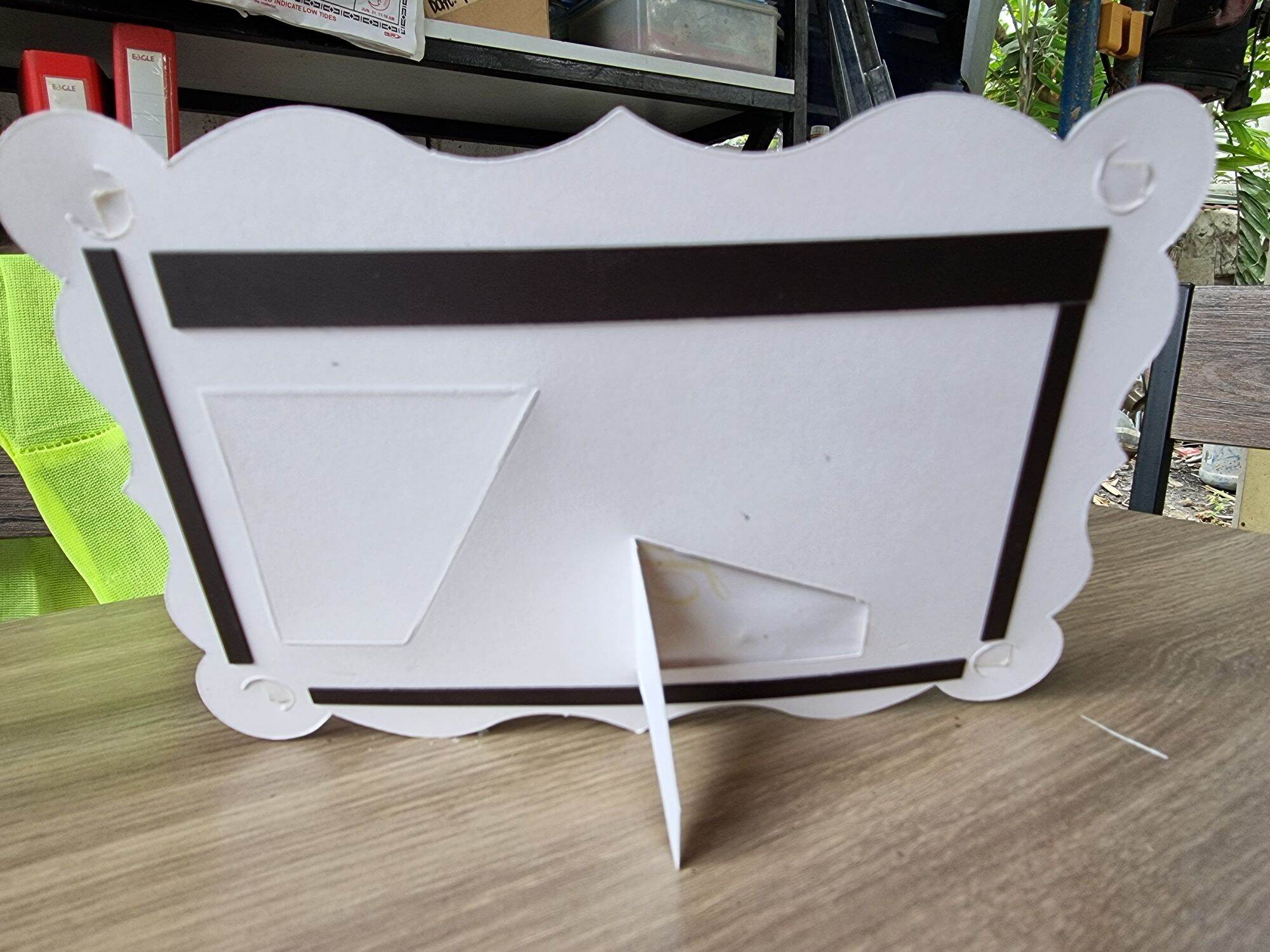 50pcs 4r White Magnetic Standee Dual stand Photo Frame Photobooth ...