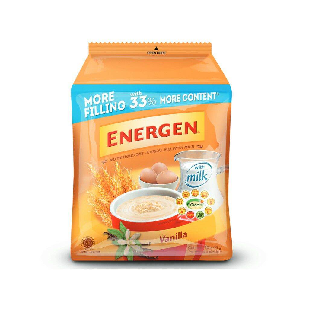 Energen Vanilla Minibag (10 x 40g) | Lazada PH