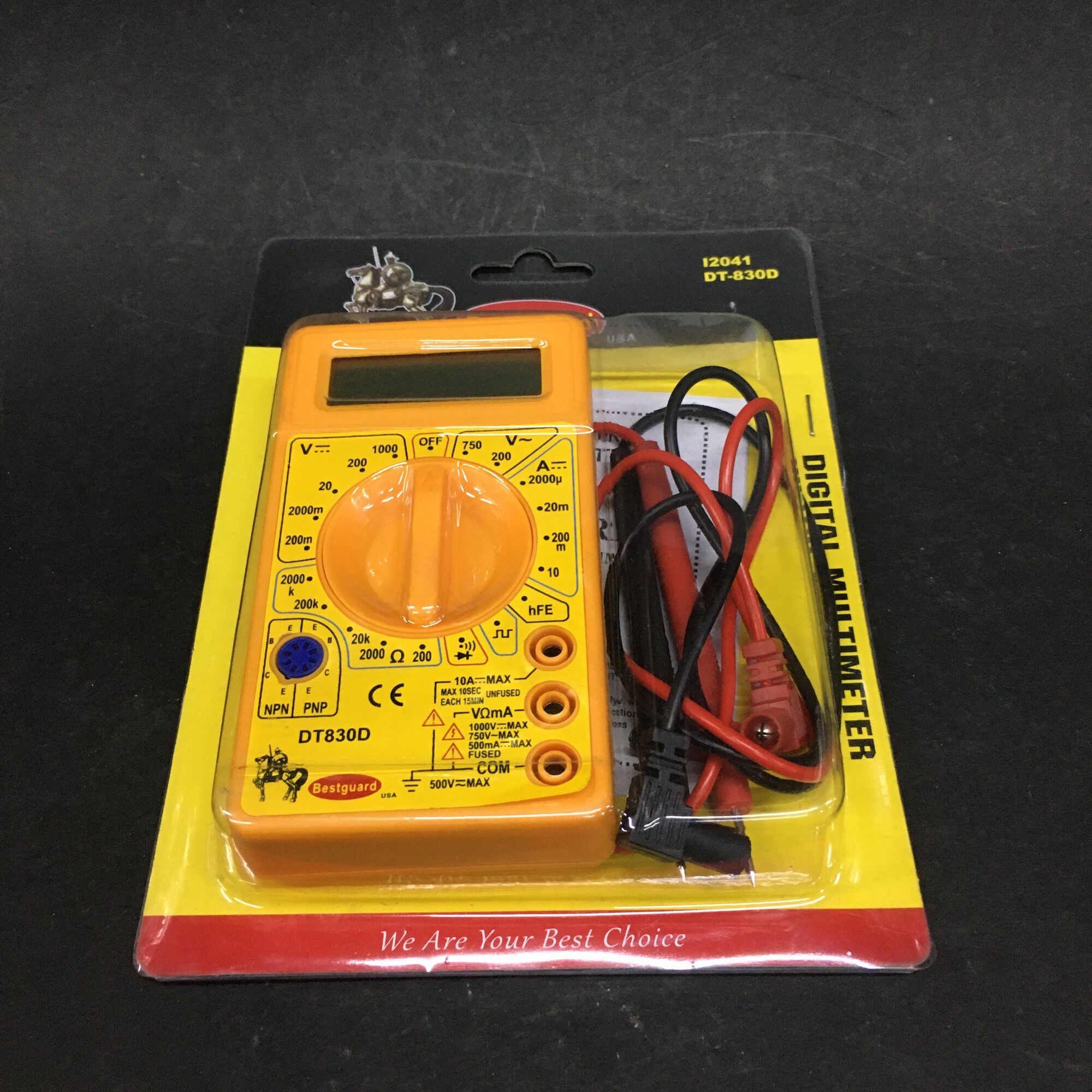 BestGuard Digital Multimeter I2041 DT-830D | Lazada PH