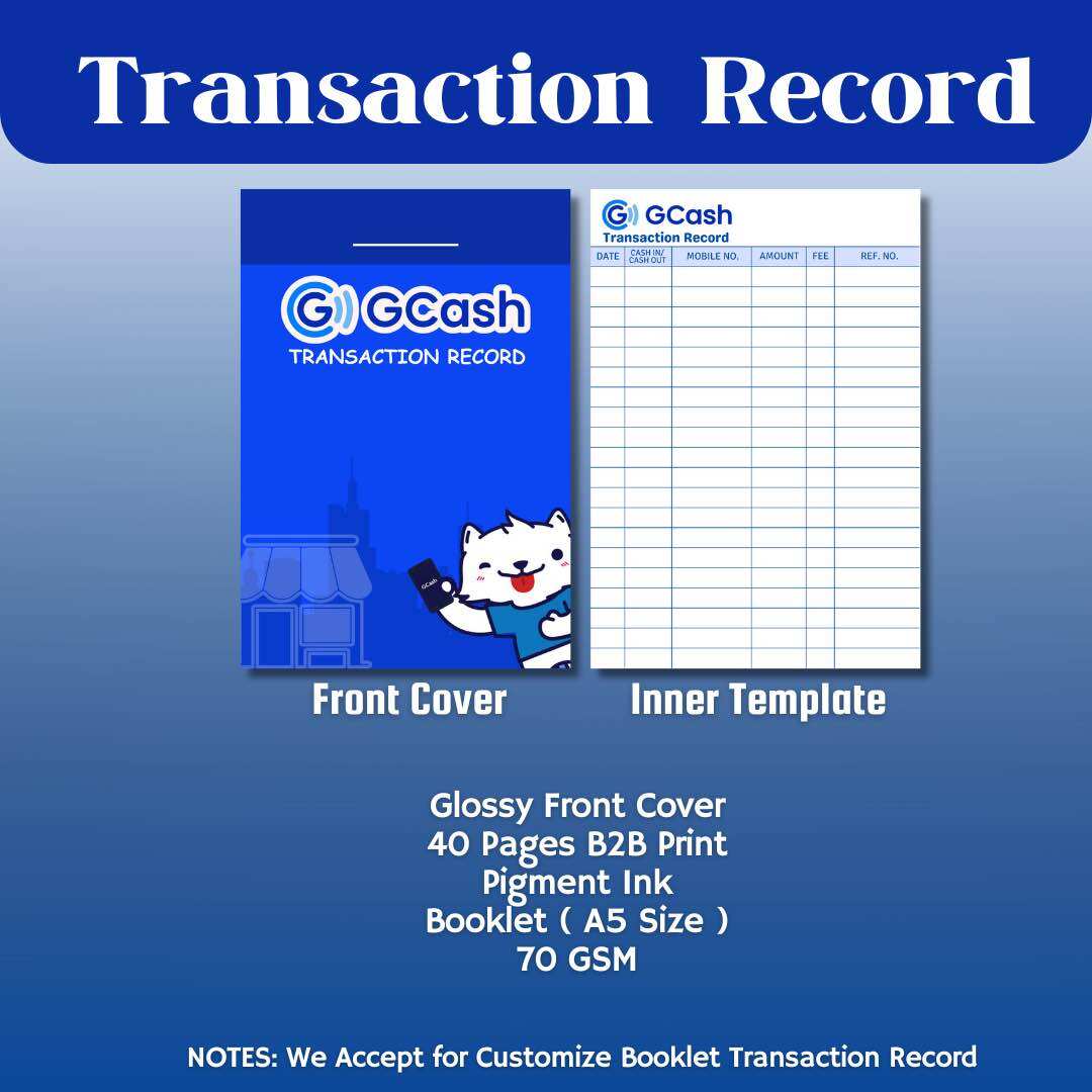 GCash Transaction Record | Lazada PH