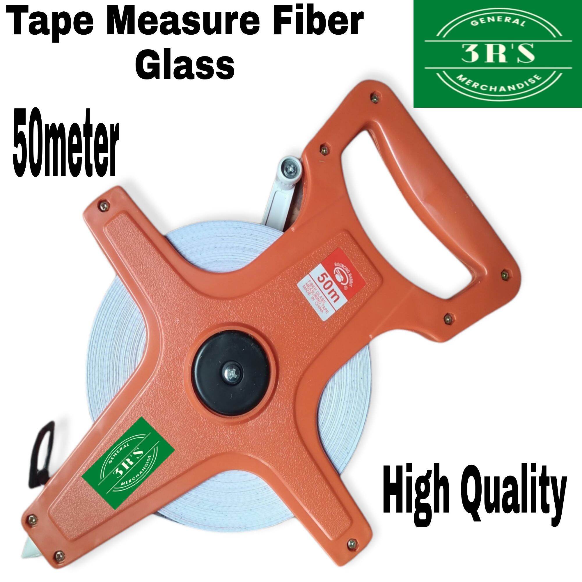 Tape Measure Fiber Glass (50 Meter) High Quality 1pcs COD By: 3R'S