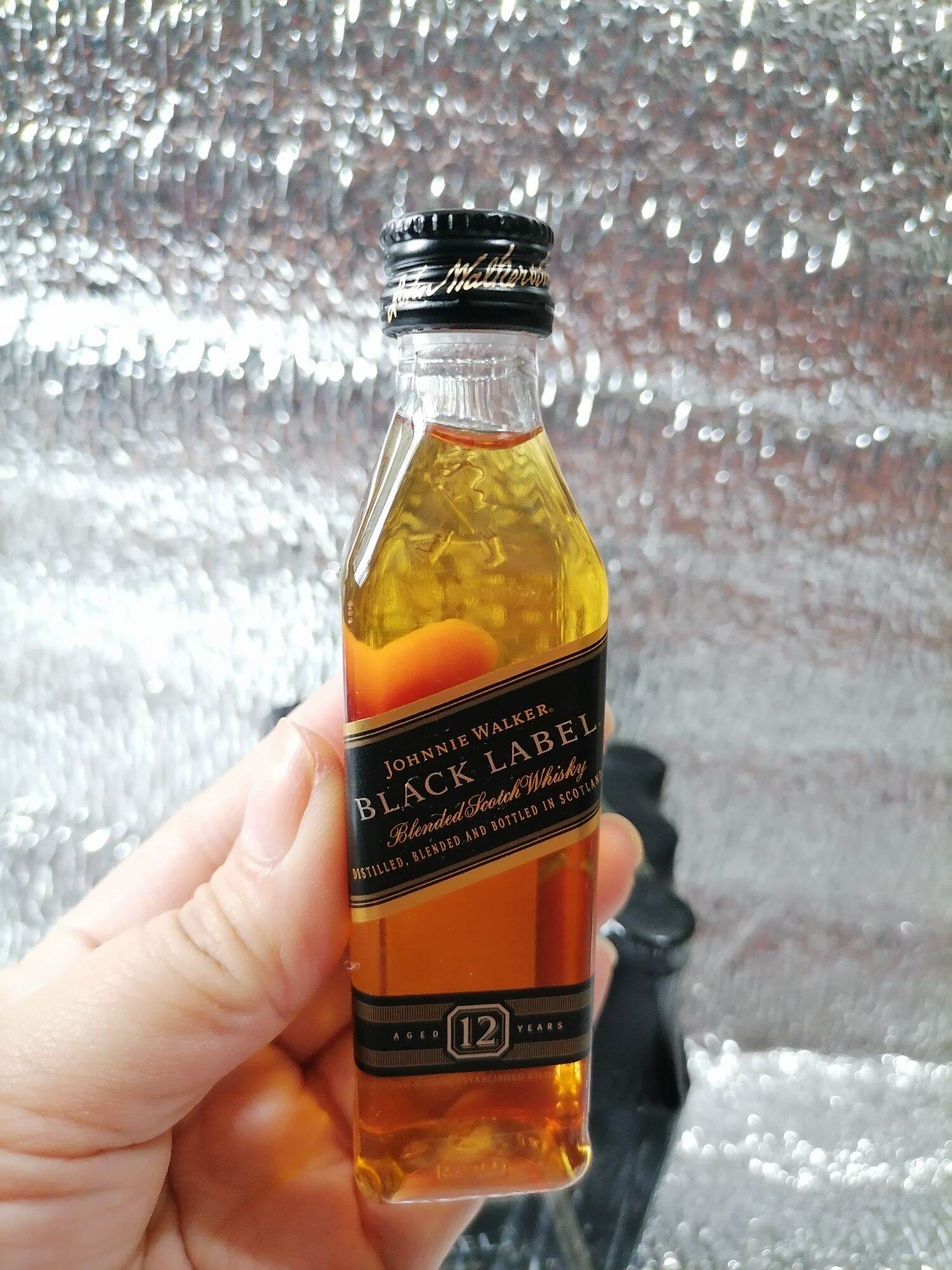 Mini Johnnie Walker Black Label 50ml (plastic) | Lazada PH