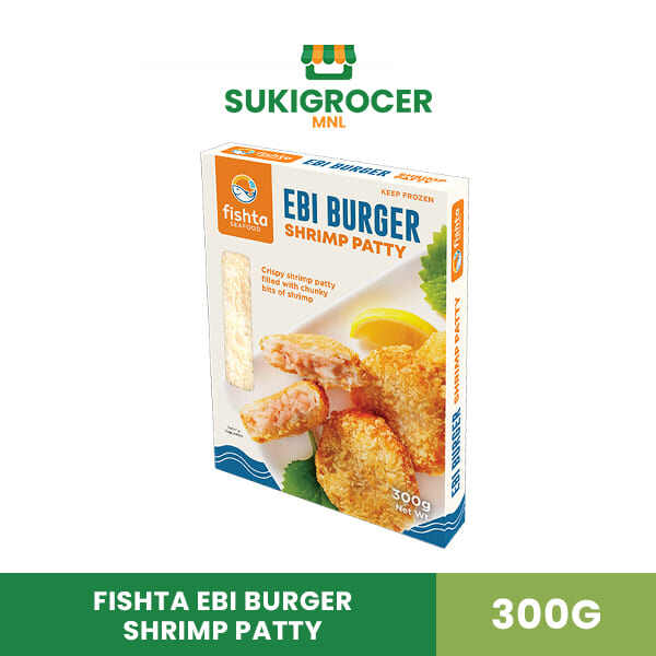 Fishta Ebi Burger Shrimp Patty 300G | Lazada PH