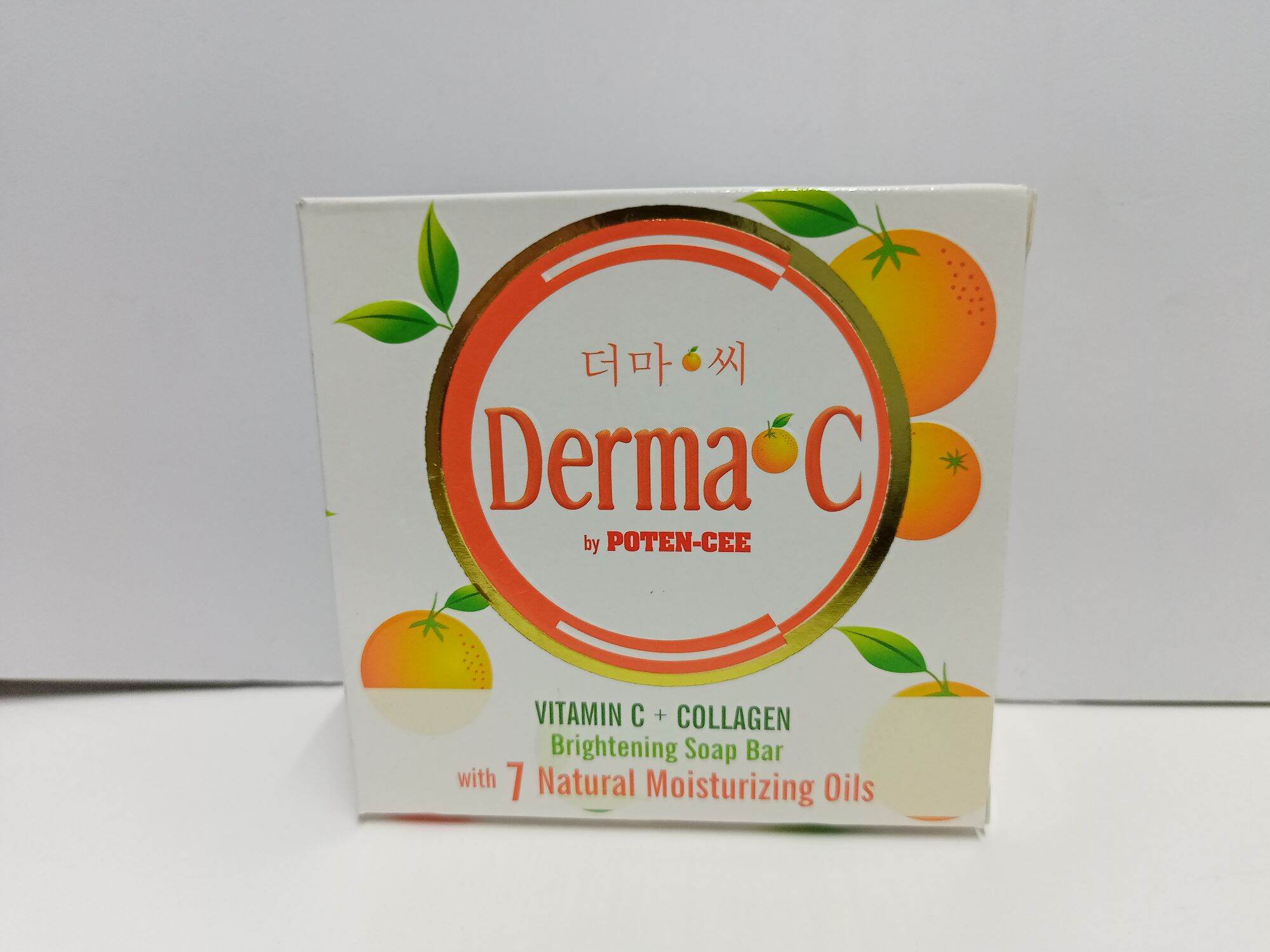 Derma C Poten Cee Vitamin C Collagen brightening soap 90g | Lazada PH