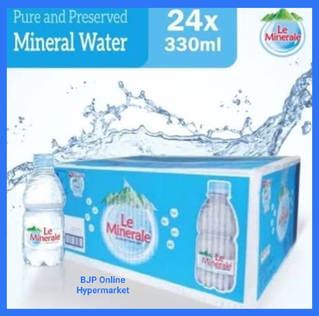 1 CASE OF LE MINERALE | 330ML | 24 PIECES | PURE AND PRESERVED MINERAL ...