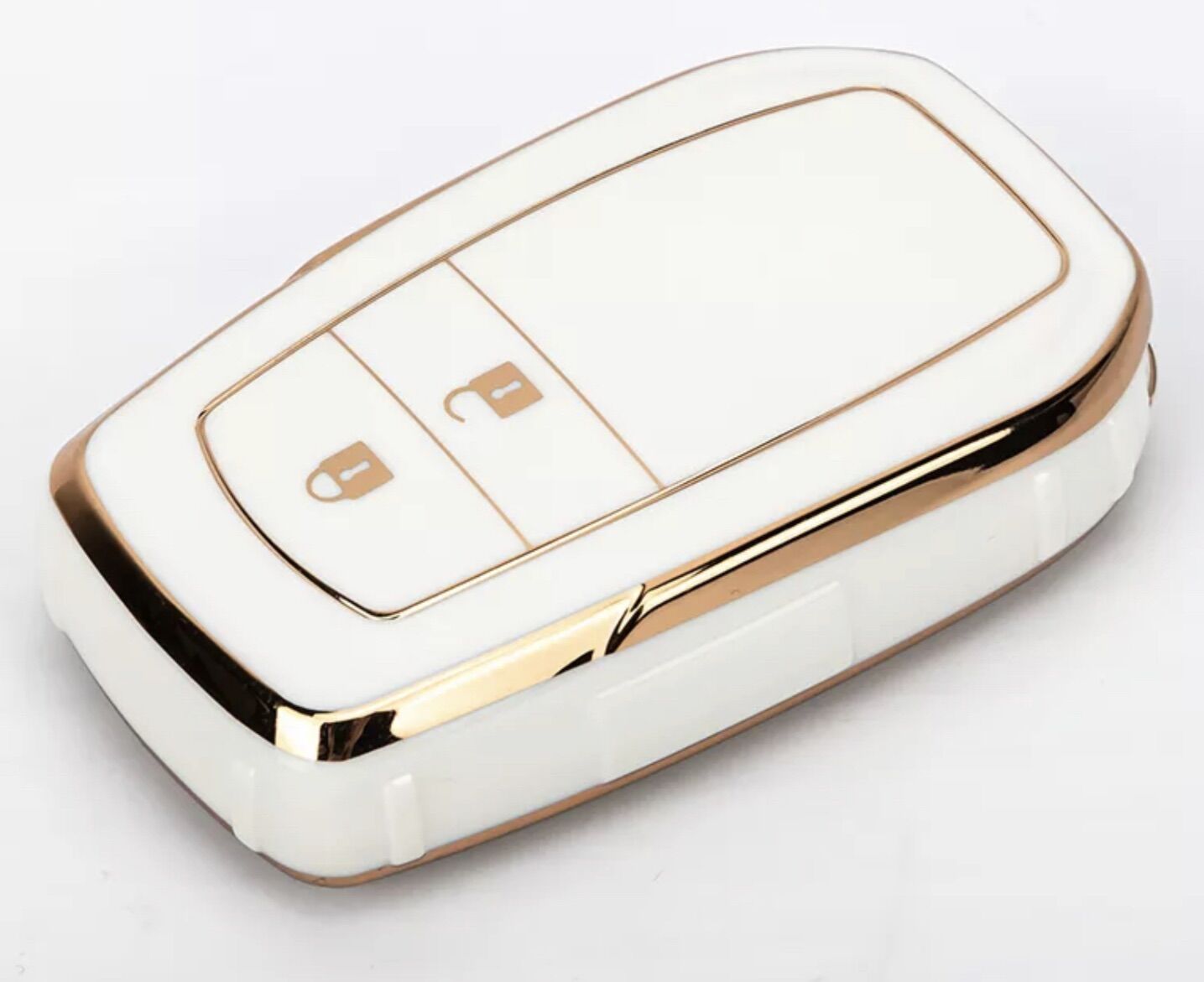 Toyota Hilux Conquest / Fortuner / Innova 2 buttons TPU Car Key Cover ...