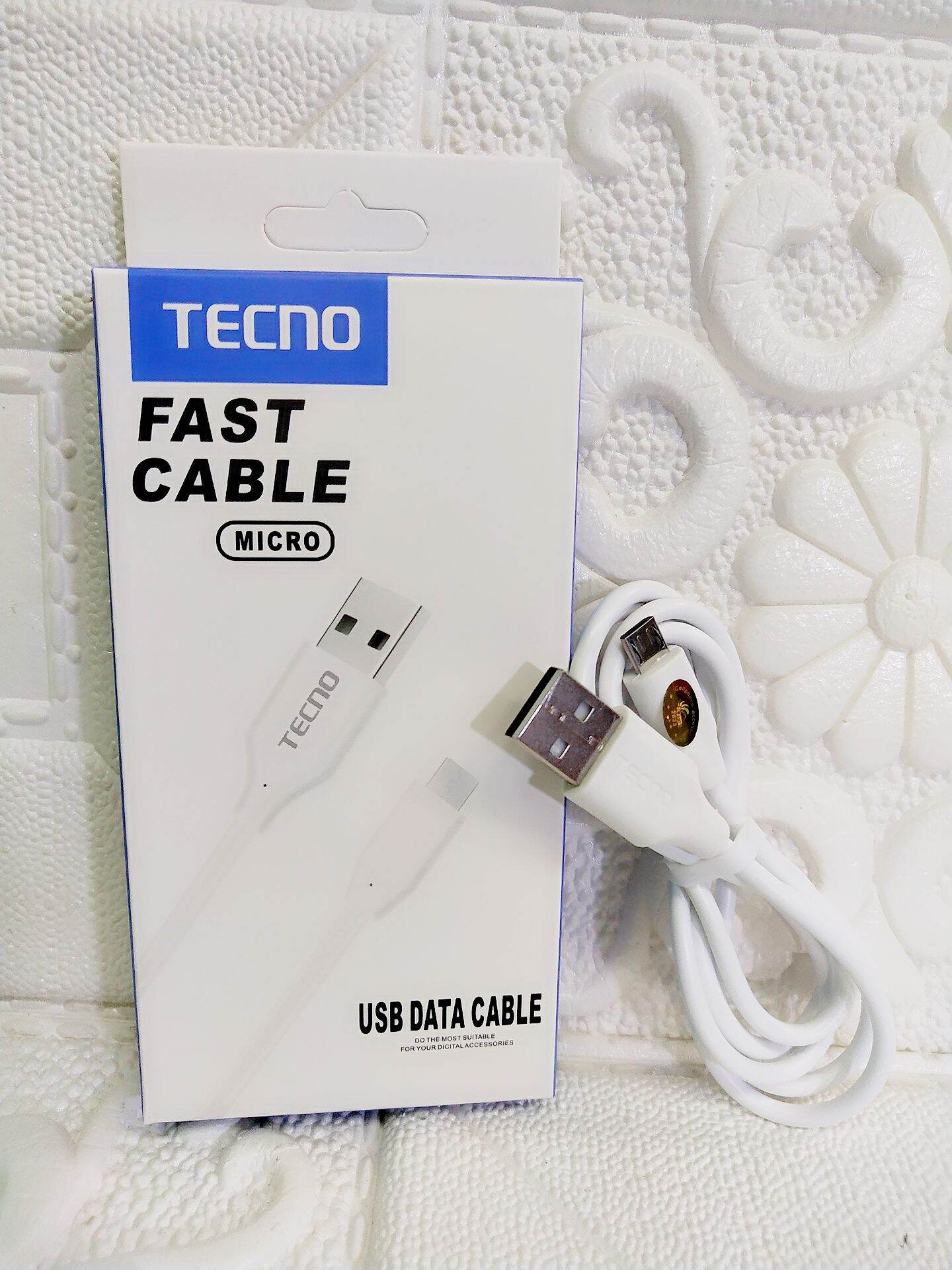 TECNO 100% super fast charge usb data cable micro/android | Lazada PH