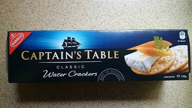 Nabisco Captain’s Table Water Crackers Classic 125g | Lazada PH