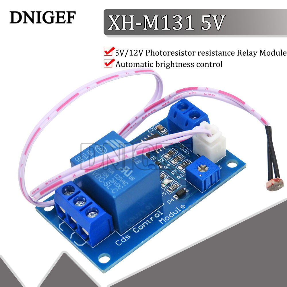 XH-M131 5V 12V 10A Photoresistor Sensor Module Light Control Switch Photoresistor Detection ...