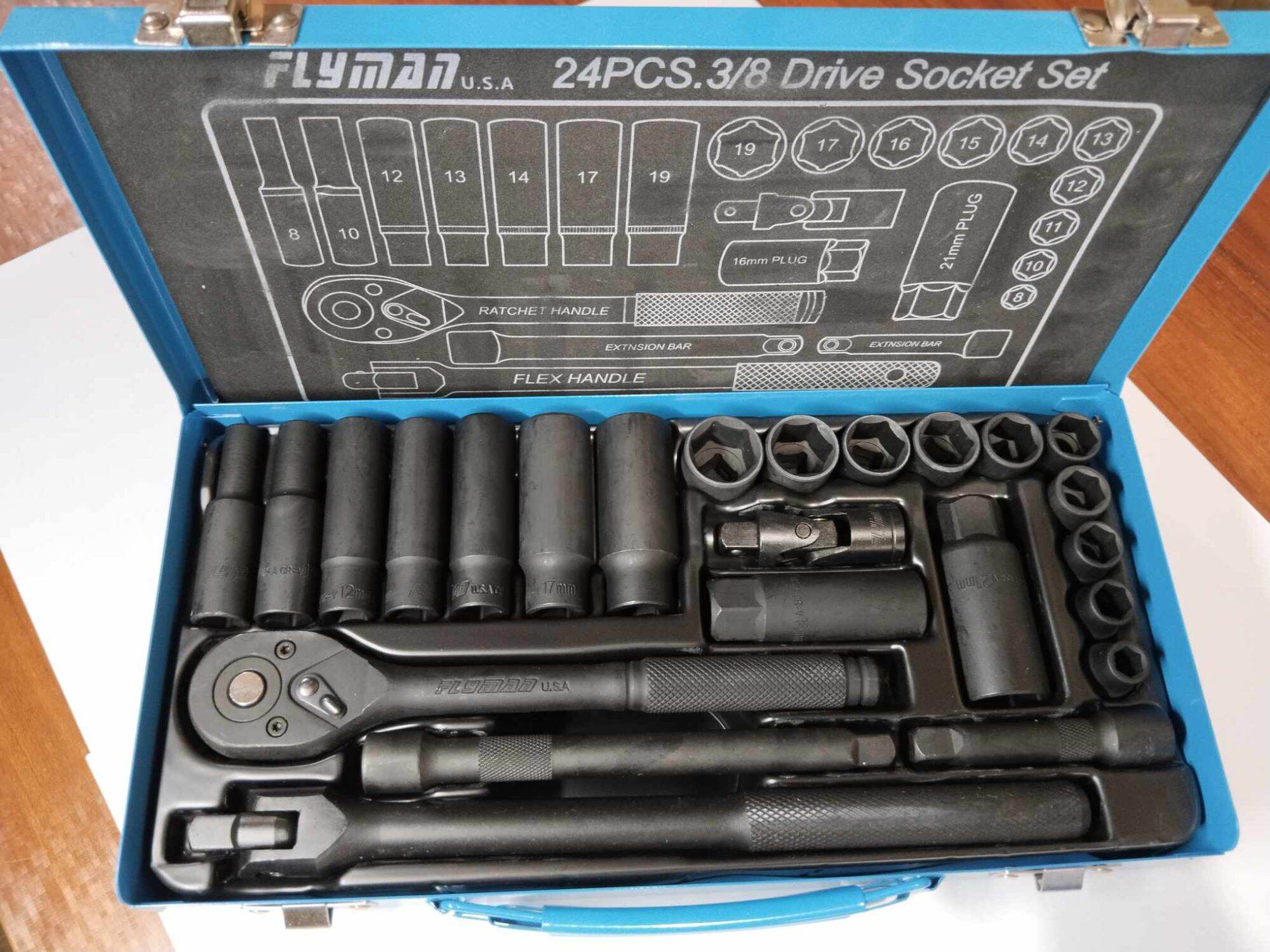 flyman socket wrench set original heavy duty | Lazada PH
