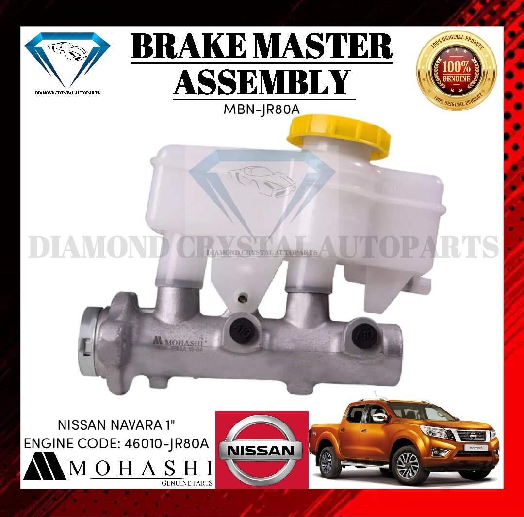 BRAKE MASTER ASSEMBLY NISSAN NAVARA 1" ENGINE CODE: 46010-JR80A ...