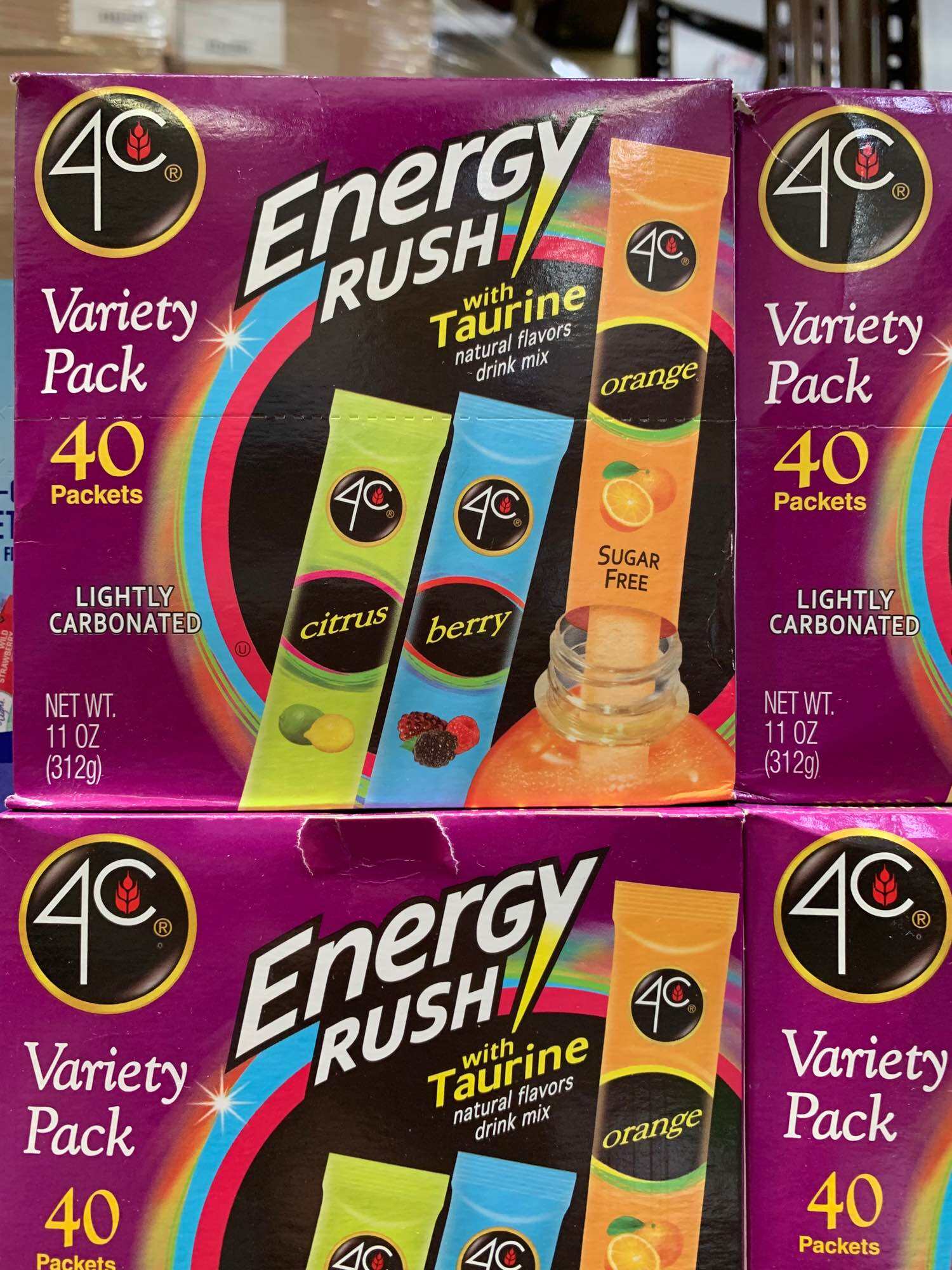4C Energy Rush Drink Mix 40ct | Lazada PH