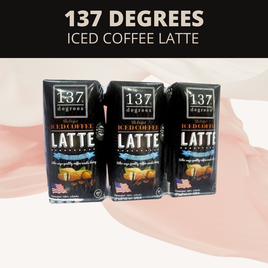 137 DEGRESS ICEE COFFEE LATTE ALMOND | Lazada PH