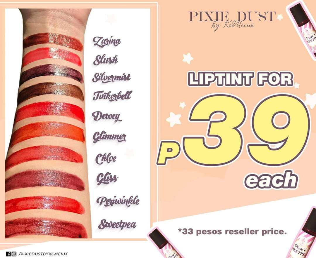 PIXIE DUST REGULAR LIP & CHECK TINT | Lazada PH