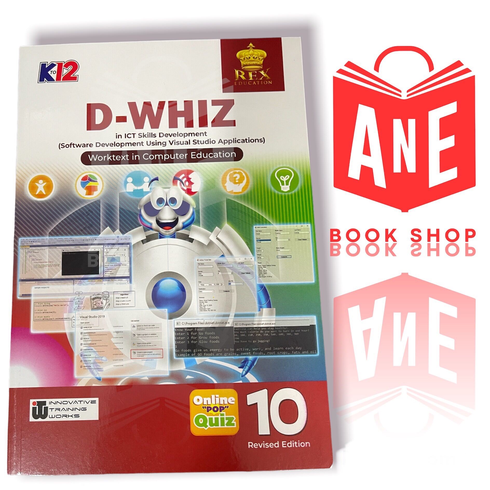 AUTHENTIC Grade 10 Kto12 D-WHIZ in ICT Skills Development 2021 (Software Development Using ...