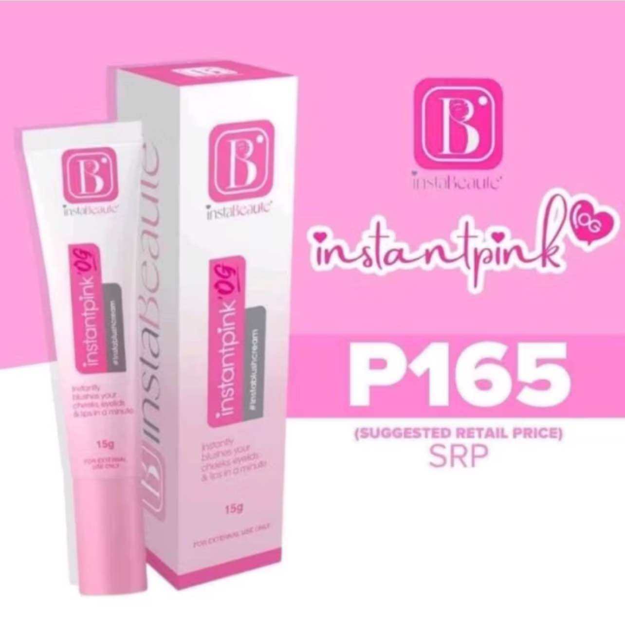 𝐔𝐏𝐆𝐑𝐀𝐃𝐄𝐃 𝐅𝐎𝐑𝐌𝐔𝐋𝐀 INSTA PINK BLUSH CREAM 15grams INSTAPINK PERFECT PEACH ...