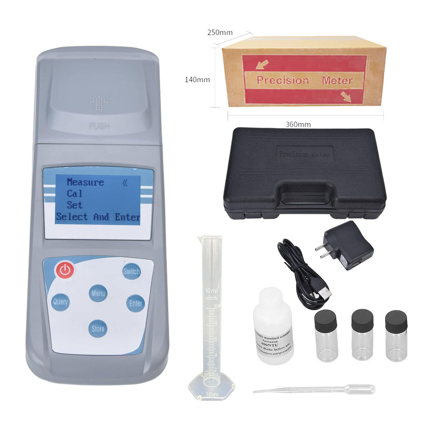 Portable Turbidimeter Microcomputer Handheld High Accuracy Digital ... Portable Turbidimeter Microcomputer Handheld High Accuracy Digital ...