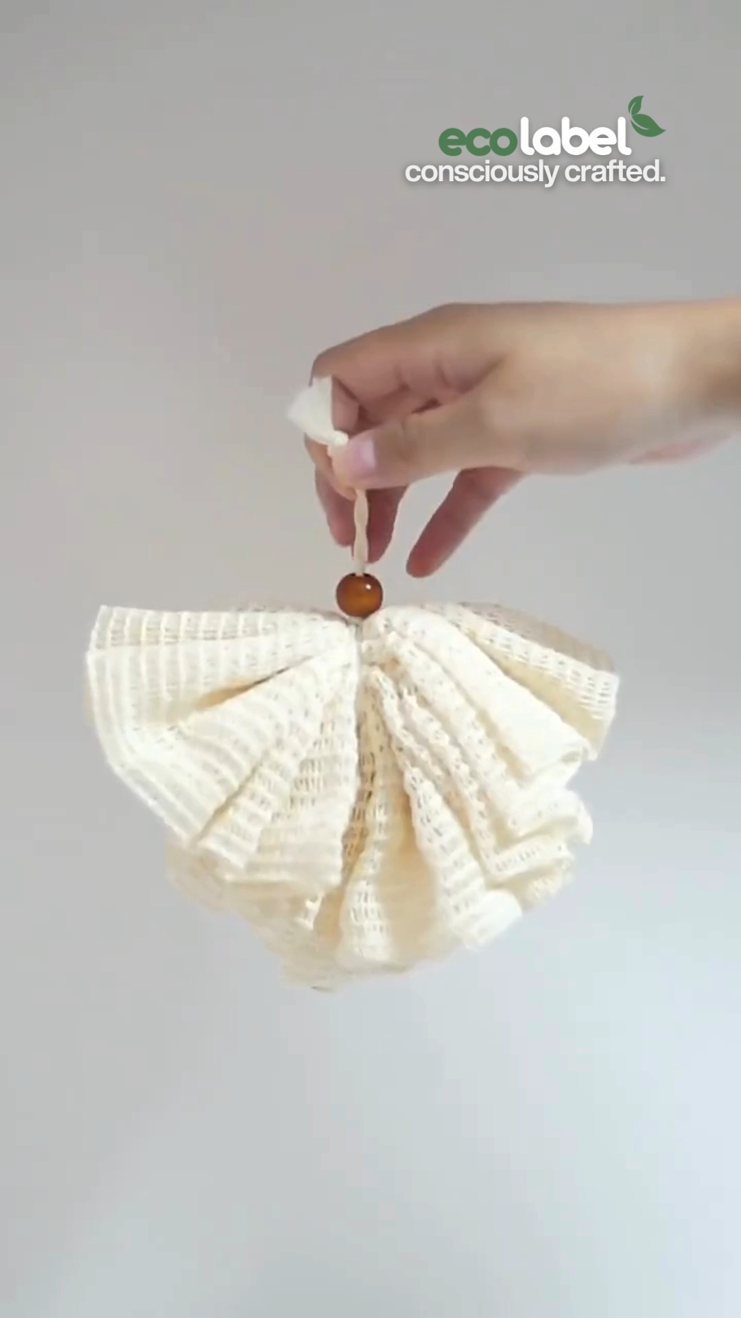 Eco-Friendly Biodegradable Natural Ramie Fiber Bath & Shower Pouf ...