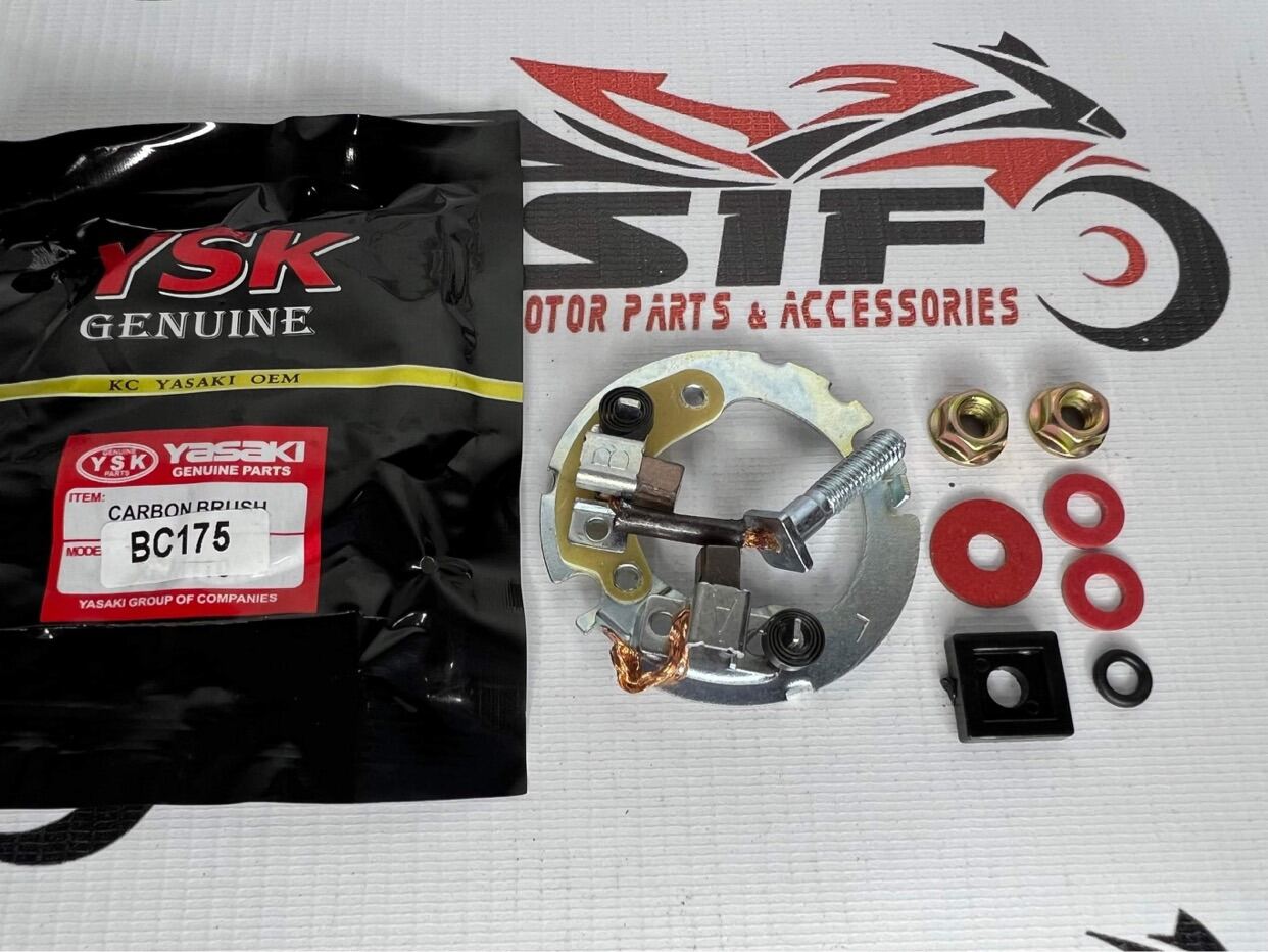 SIF CARBON BRUSH WITH BASE KAWASAKI BC175 / BARAKO 1 | Lazada PH