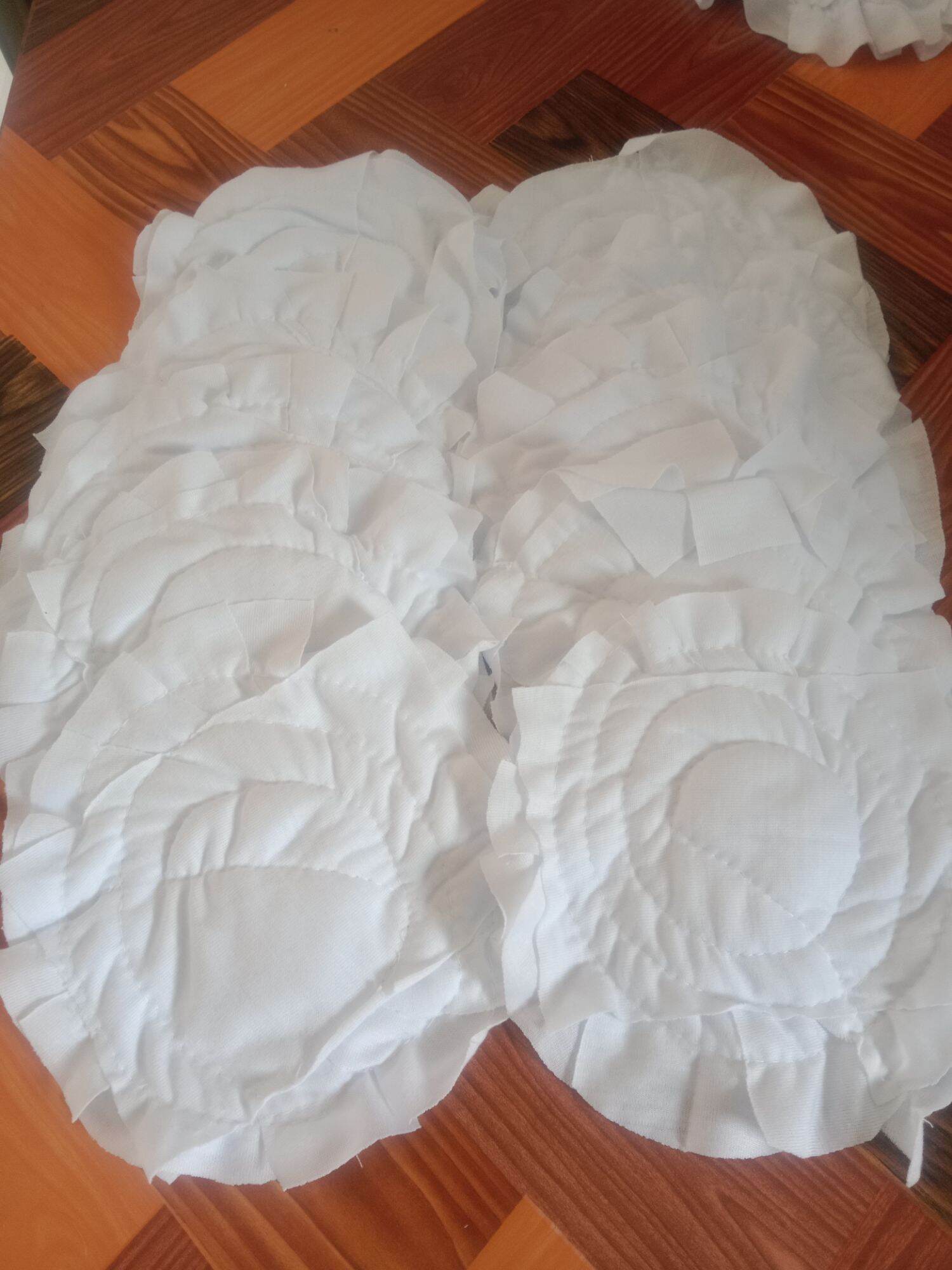 Round Rags / Basahan Bilog White 10pcs | Lazada PH