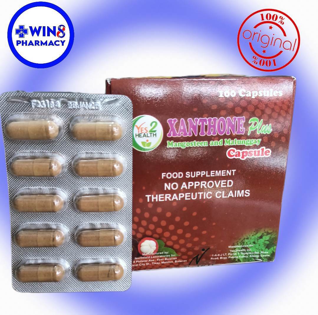 10 Capsules Xanthone Plus capsule (w/ Mangosteen and Malunggay) | Lazada PH