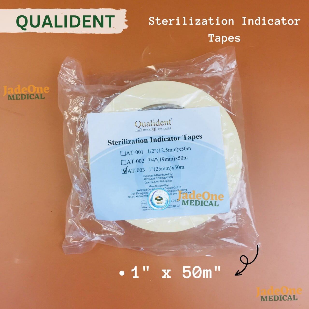 QUALIDENT Sterilization Indicator Tapes | Lazada PH