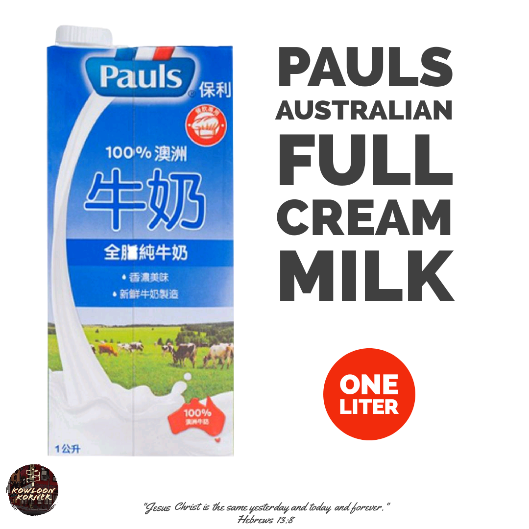 Pauls Full Cream 100% Australian Milk 1L | Lazada PH