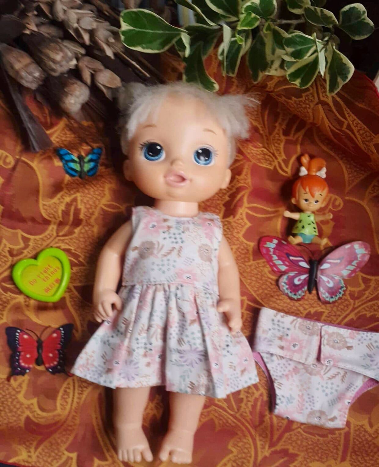 Baby Alive Clothes/ Baby Alive Sunday Dress with Matching Diaper for 12 ...