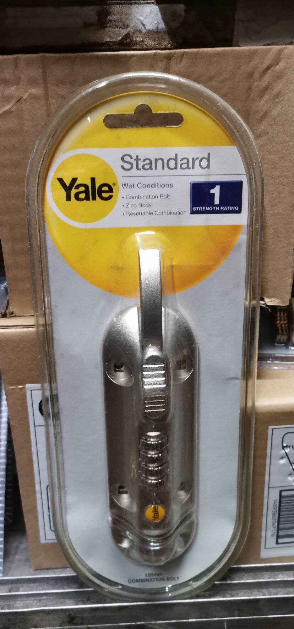 YALE 4 DIAL COMBINATION BOLT LOCK #Y600/120/1 | Lazada PH