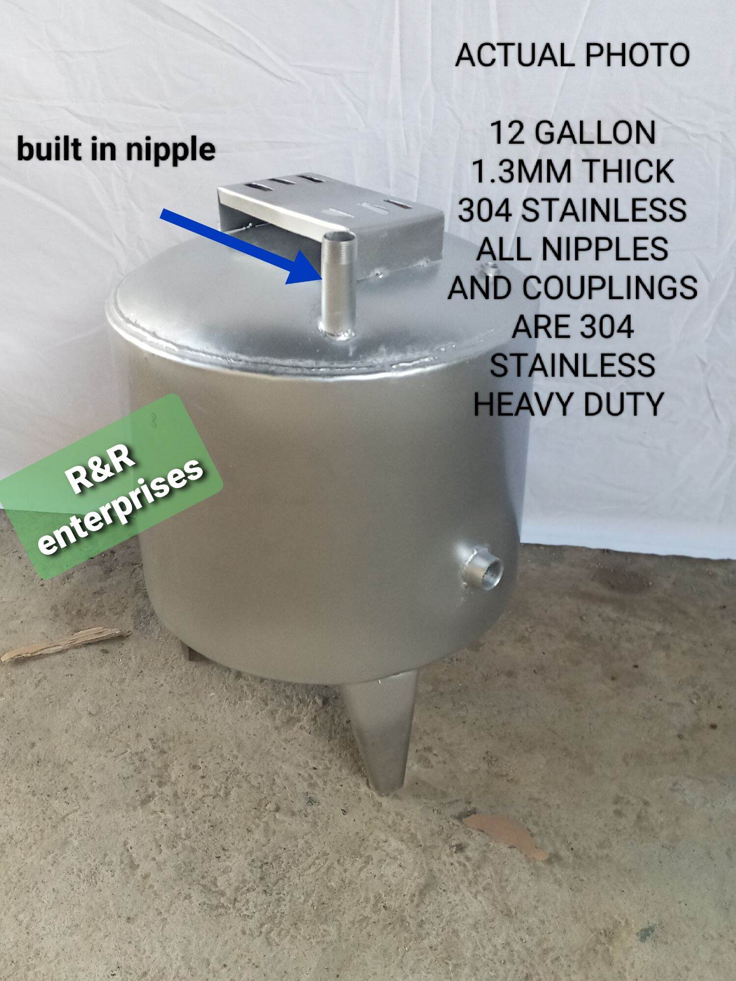 Pressure Tank 12 Gallon ( Stainless ) Water Tank | Lazada PH