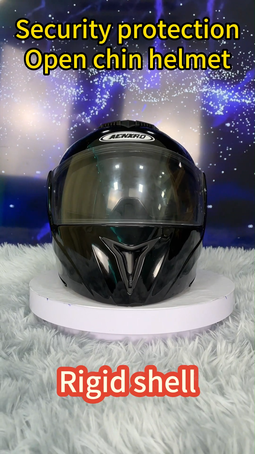 AENXRD 909 Full Face Motorcycle Helmet Modular Helmet Dual Lens Men's ...