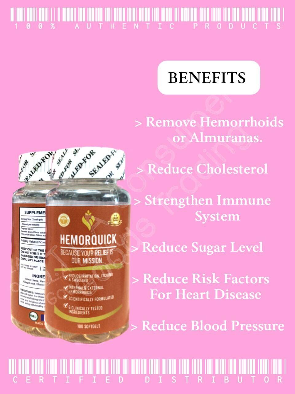 HEMORQUICK - Reduces Irritation, Itching And Swelling, Internal And ...