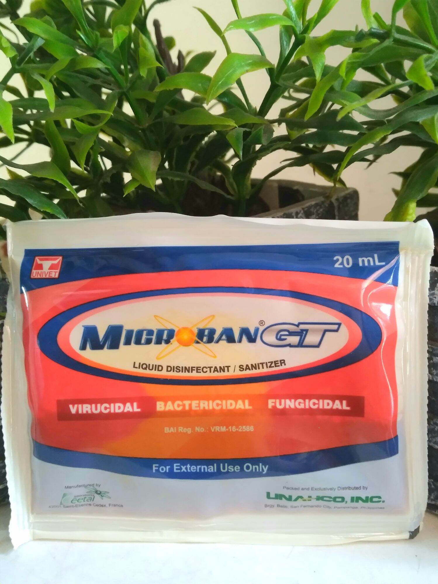 Microban GT Liquid Disinfectant/Sanitizer ( 20ml ) | Lazada PH