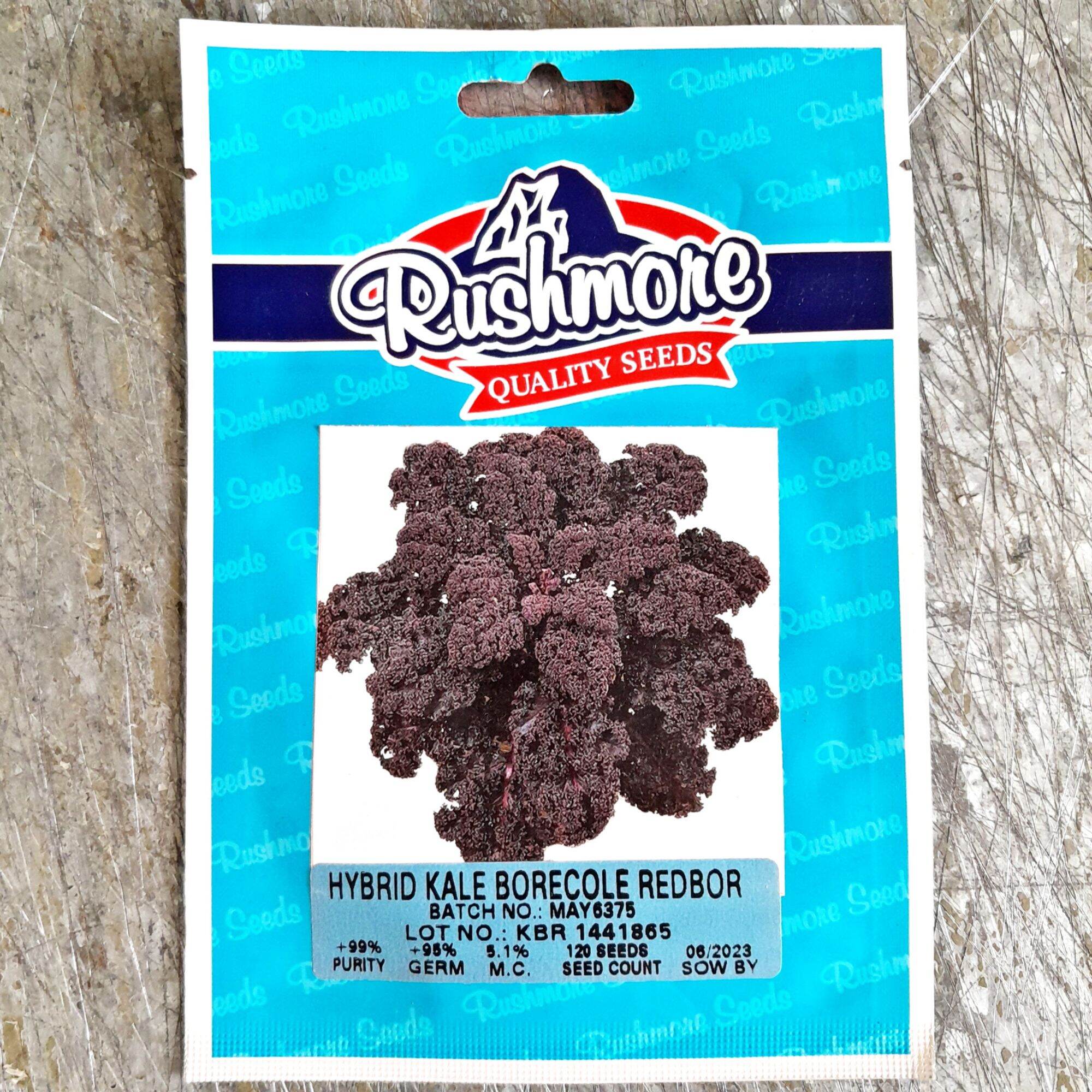 REDBOR F1 HYBRID KALE BORECOLE SEEDS (120 SEEDS) by RUSHMORE SEEDS ...