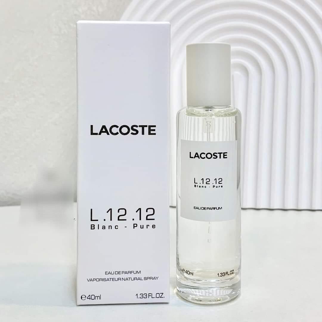 LACOSTE L12.12 EAU DE LACOSTE PURE BLANC 40ML | Lazada PH