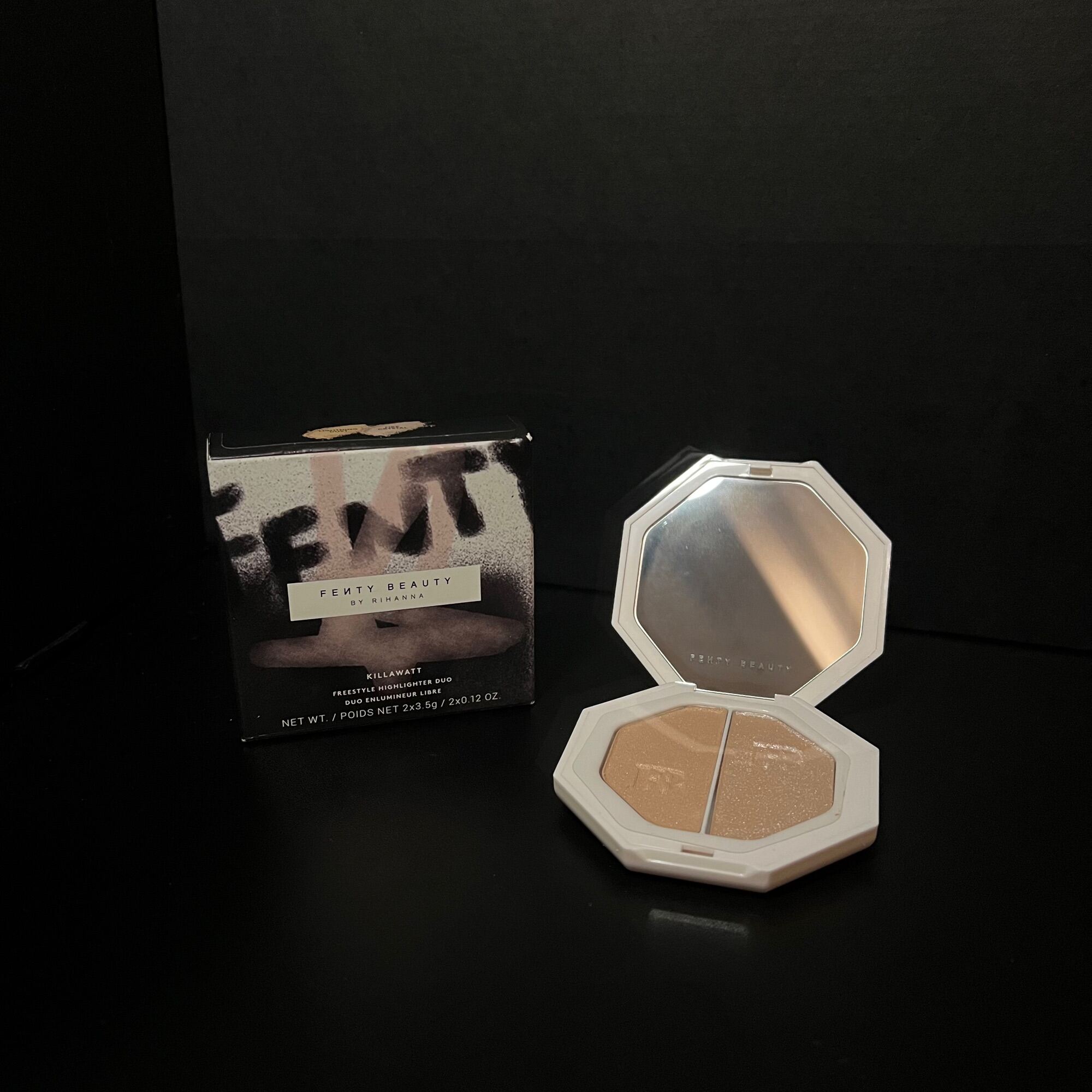 Fenty Beauty Killawatt Highlighter in Lightning Dust/Fire Crystal ...