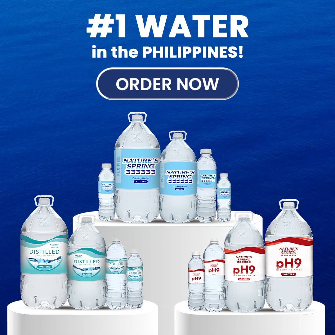 Nature's Spring Purified Water 10 Liters | Lazada PH