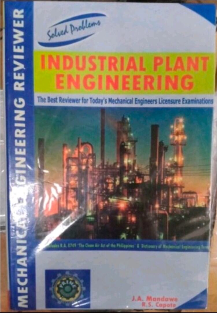Solved Problems INDUSTRIAL PLANT ENGINEERING by Capote | Lazada PH