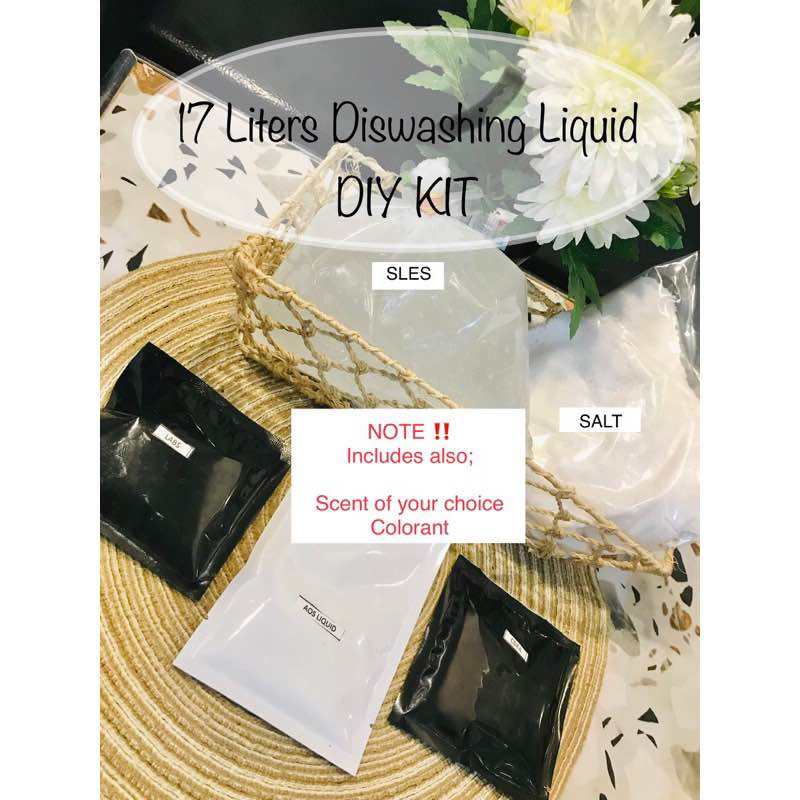 17 Liters Yield Diswashing Liquid DIY KIT | Lazada PH